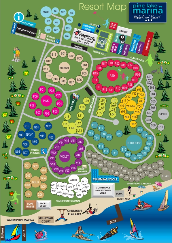 Pine Lake Marina Sedgefield | Accommodation | Phone 044 349 2 ...