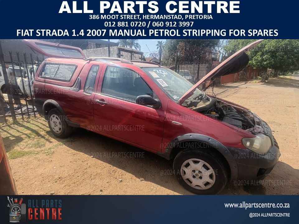 Classified Fiat Strada stripping for spares Pretoria. Think Local